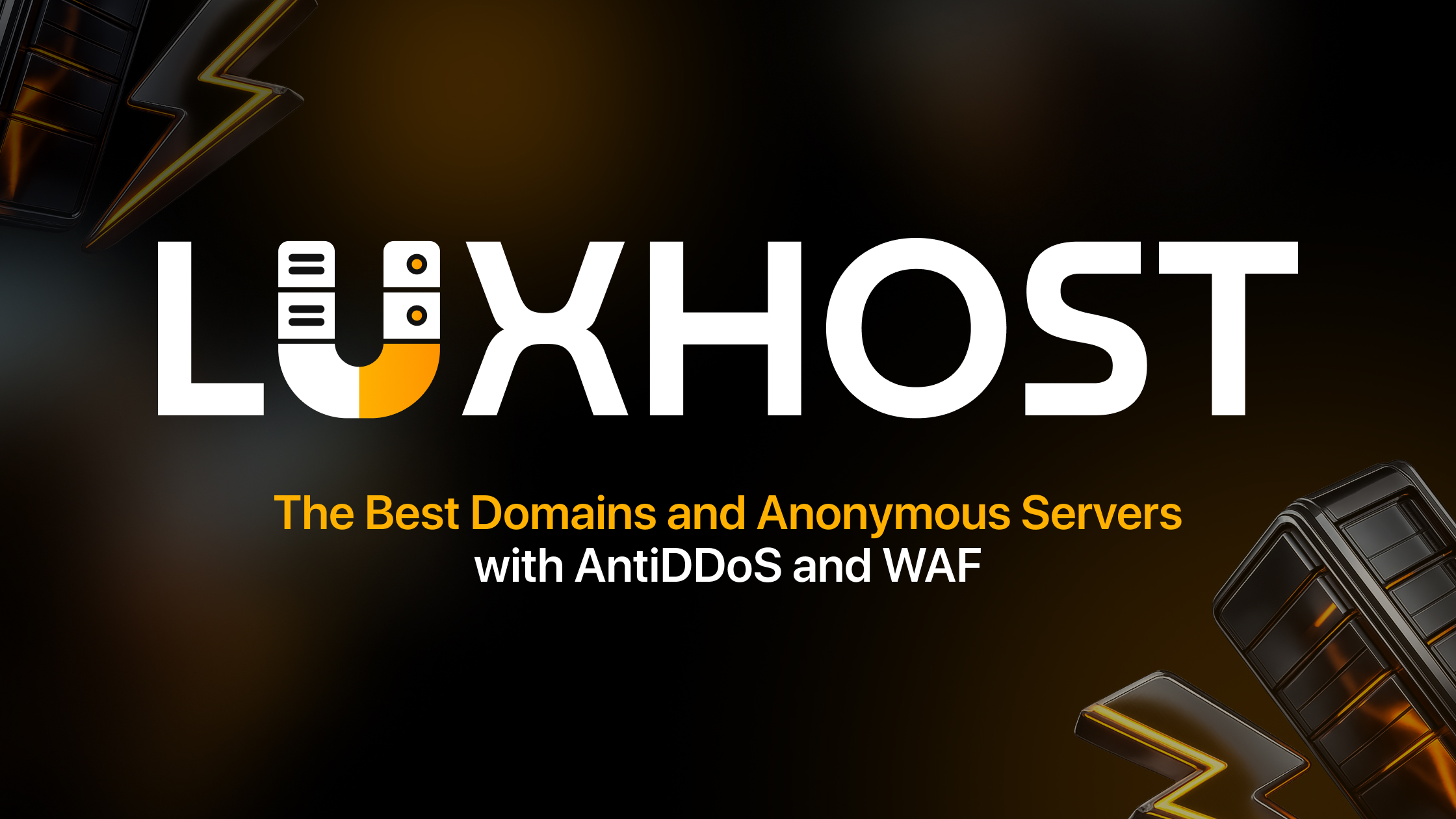 LUXHOST — Best Domains and Anonymous Servers with AntiDDoS and WAF
